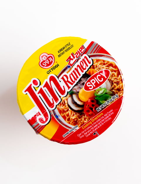 Lamen Coreano JIN RAMEN Picante - Aonde Encontrar?