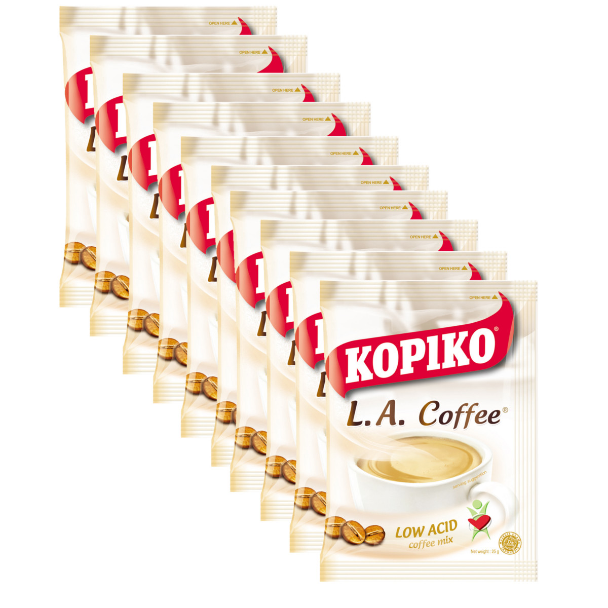 Café Pronto Solúvel Kopiko Blend de Café Instantâneo L.A.Coffee - 250 gramas - Hachi8