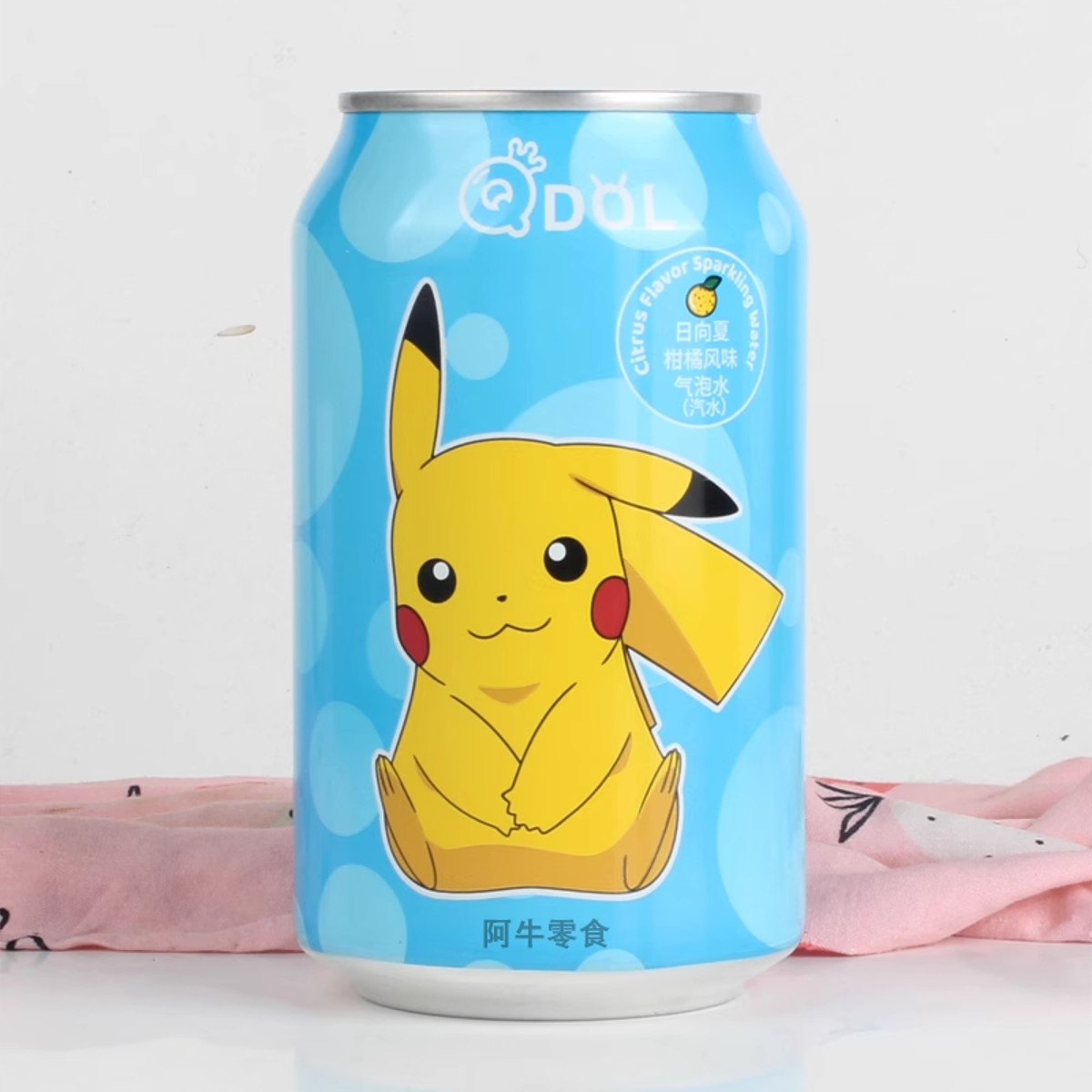 Refrigerante Gaseificado Pokemon Pikachu Sabor Tangerina - 330mL - Hachi8