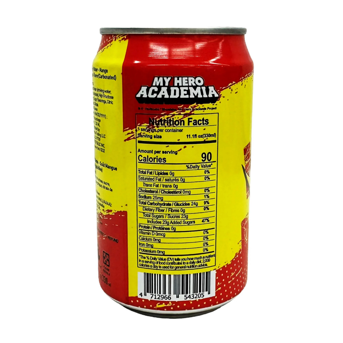 Refrigerante My Hero Academia Sabor Manga com Abacaxi All Might Ocean ...