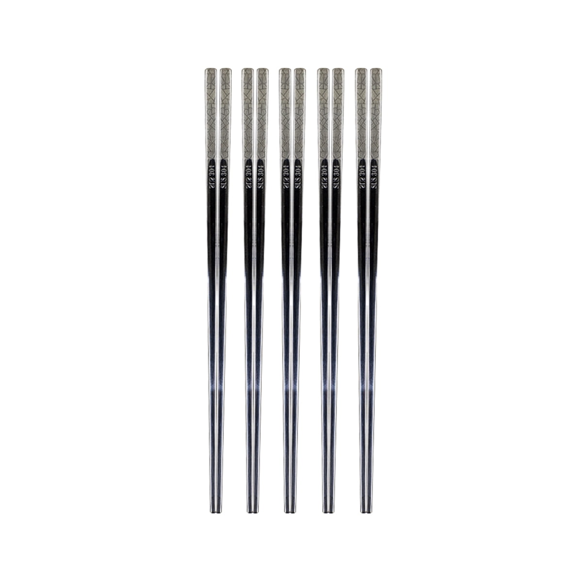 Hashi Coreano de Metal Inox Jeotgarak – Temos Aqui