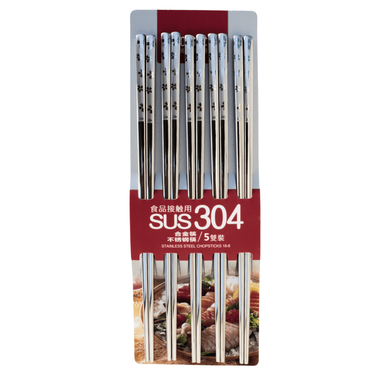 Hashi Coreano de Metal Inox Jeotgarak – Temos Aqui